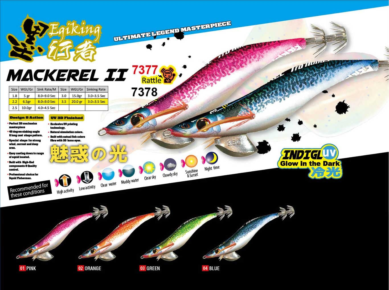 Pro-Hunter Egi King Mackerel II 3.0 – Hobbymania CY
